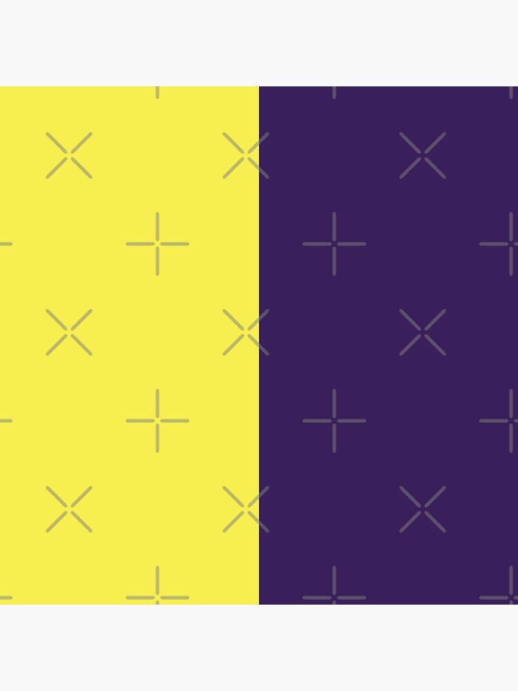 "Pantone Indigo and Yellow Solid Color" Poster for Sale by ...
