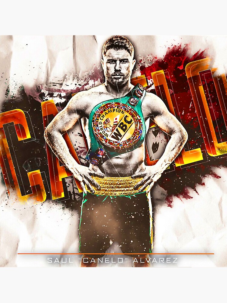 "Canelo-Alvarez (29)" Sticker for Sale by cickae45 | Redbubble