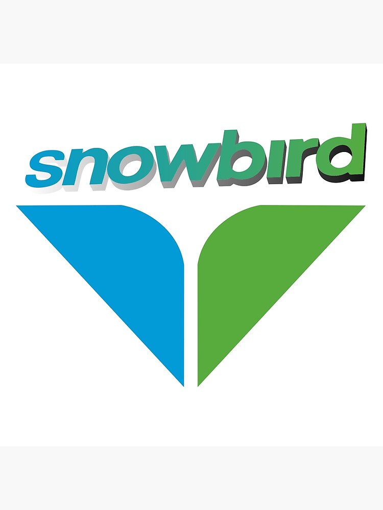 "Snowbird Logo" Poster for Sale by plonings | Redbubble