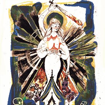 "Dolores Dei The pale" Sticker for Sale by Ivan Schremf | Redbubble