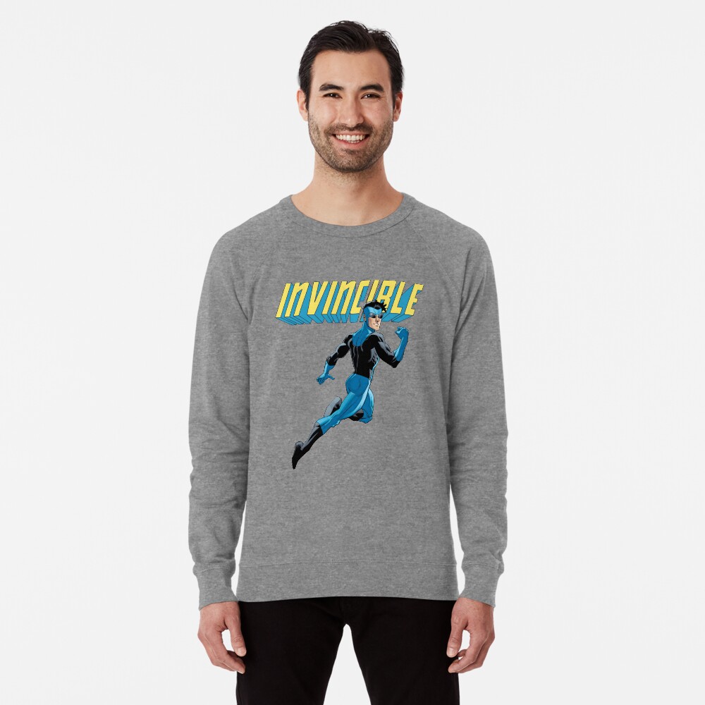 " Invincible Teenage Superhero" Sticker for Sale by miyakopny | Redbubble
