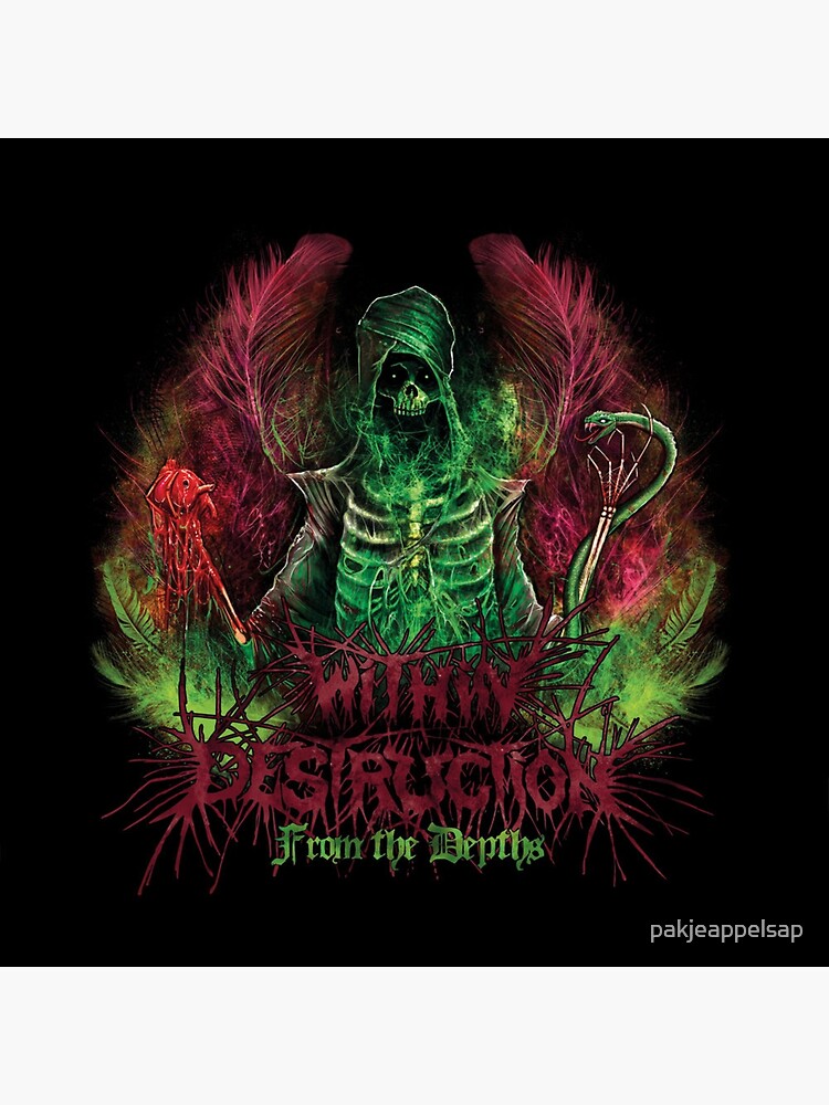 Within destruction from the depths Premium Matte Vertical Poster sold ...