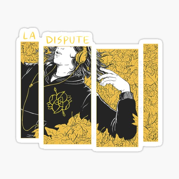 "la dispute merch" Sticker for Sale by EwanKConnor | Redbubble