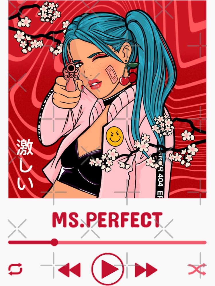 "MS. Perfect" Sticker for Sale by Storefront1 | Redbubble