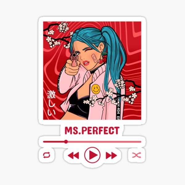 "MS. Perfect" Sticker for Sale by Storefront1 | Redbubble