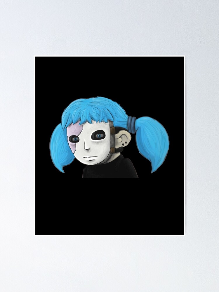 "sally face merch" Poster for Sale by OliviaNMarshall | Redbubble