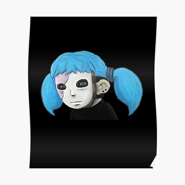 "sally face merch" Poster for Sale by OliviaNMarshall | Redbubble