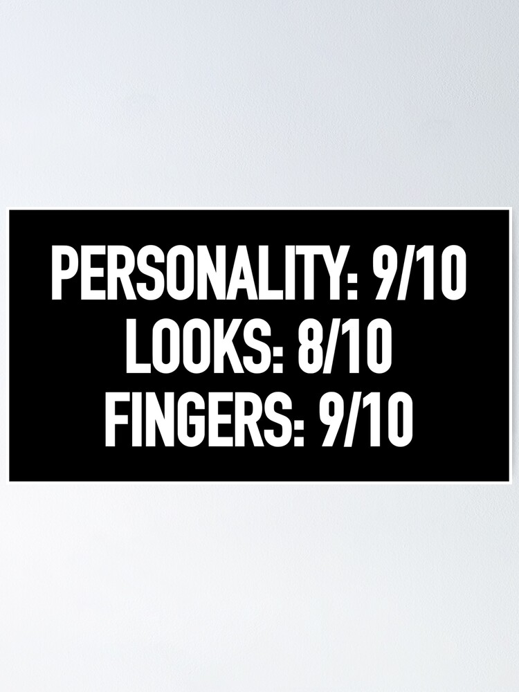 "Funny Missing Finger Amputated Joke" Poster for Sale by JackCurtis1991 ...