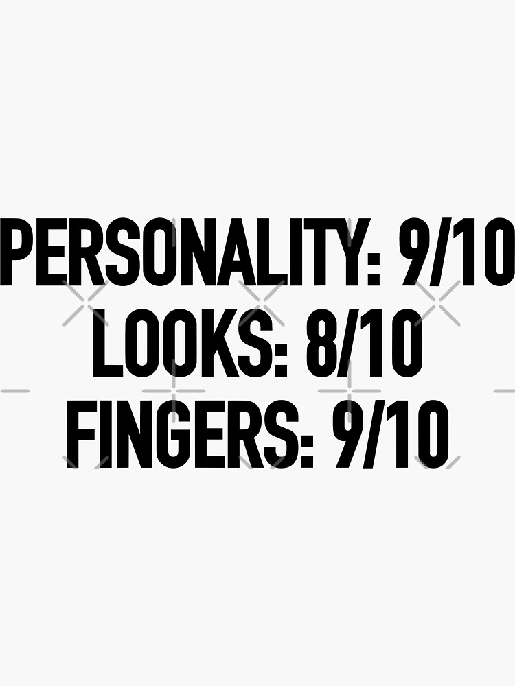 "Funny Missing Finger Amputated Joke" Sticker for Sale by ...