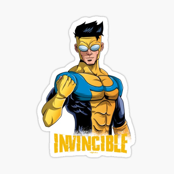 "Invincible" Sticker for Sale by Popalliance | Redbubble