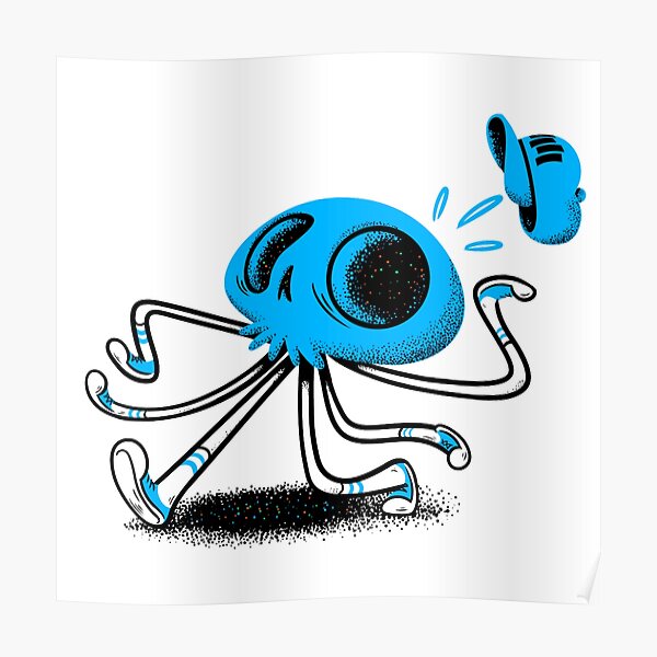 "Octopus Skeleton" Poster by KIAction | Redbubble