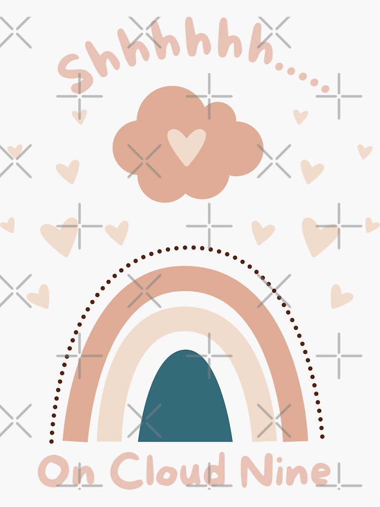 "Cute Kids Organic Boho Rainbow - Shhhhhh.....On Cloud Nine [#184 ...