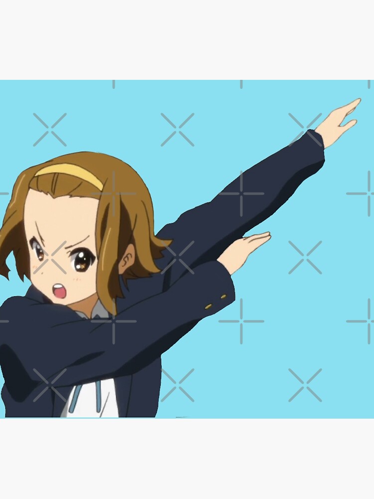 "cute anime girl dab" Poster for Sale by Mandala-Corner | Redbubble