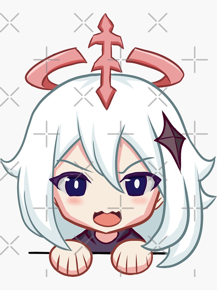 "Pocket Paimon Genshin Impact" Sticker for Sale by BBMarioni | Redbubble