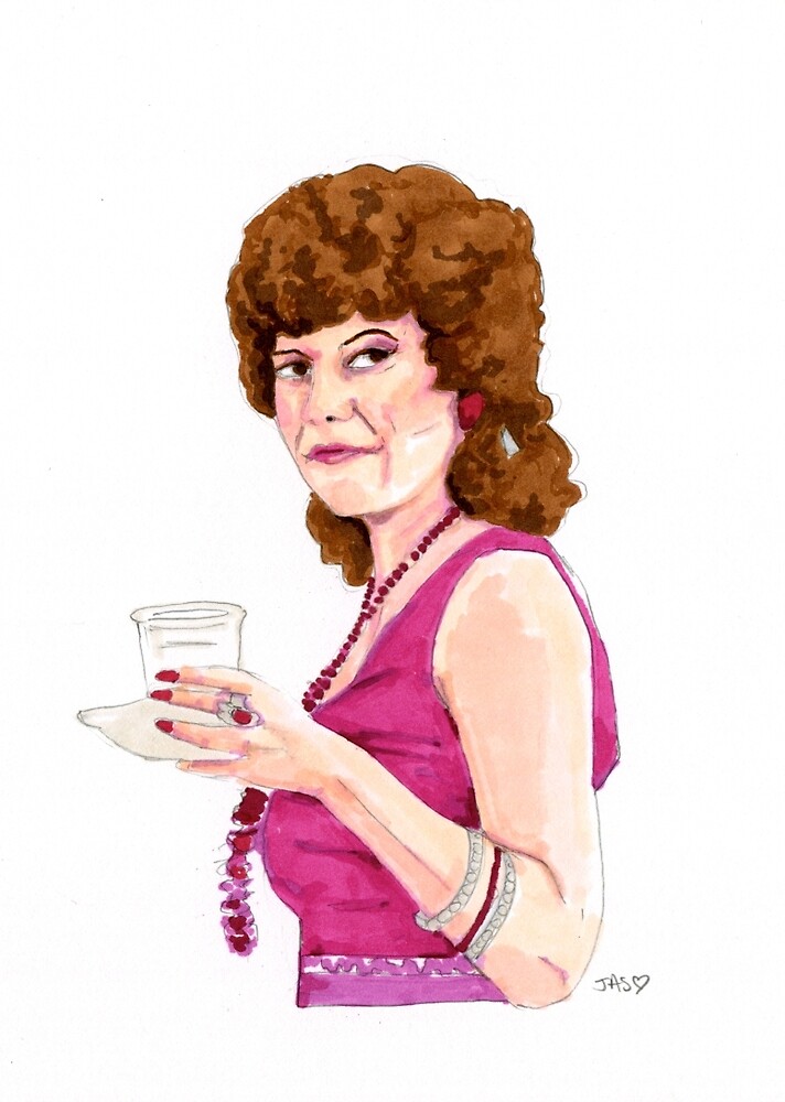 "Just Call Me Billie Adrienne Barbeau" by Jason Edward Davis | Redbubble