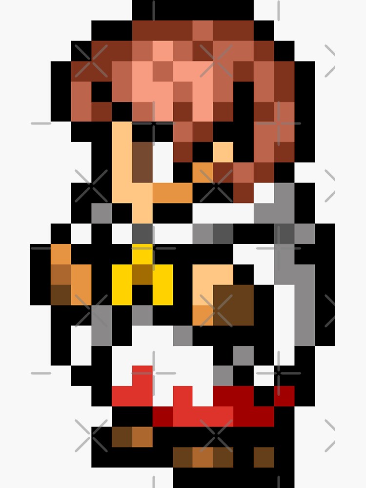 Pegatina «Final Fantasy III - Arc Sprite» de SpriteZone | Redbubble