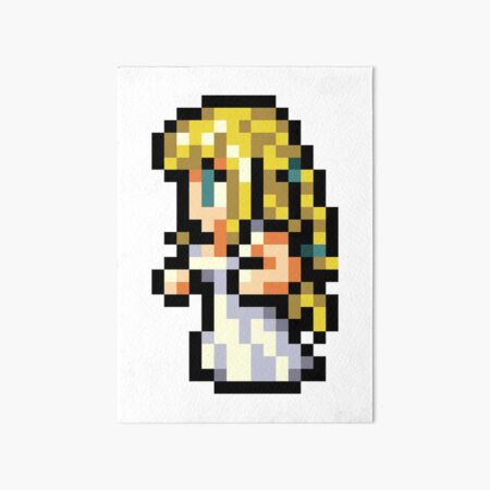 "Final Fantasy III - Aria Sprite" Art Board Print by SpriteZone | Redbubble