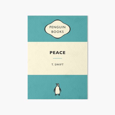 "peace book cover" Art Board Print for Sale by dontwannadance | Redbubble
