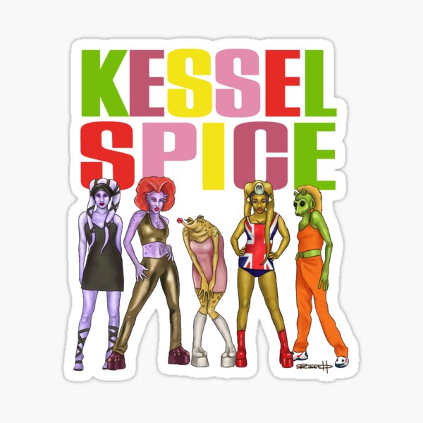 "kessel spice" Sticker for Sale by Halfpennyro04 | Redbubble