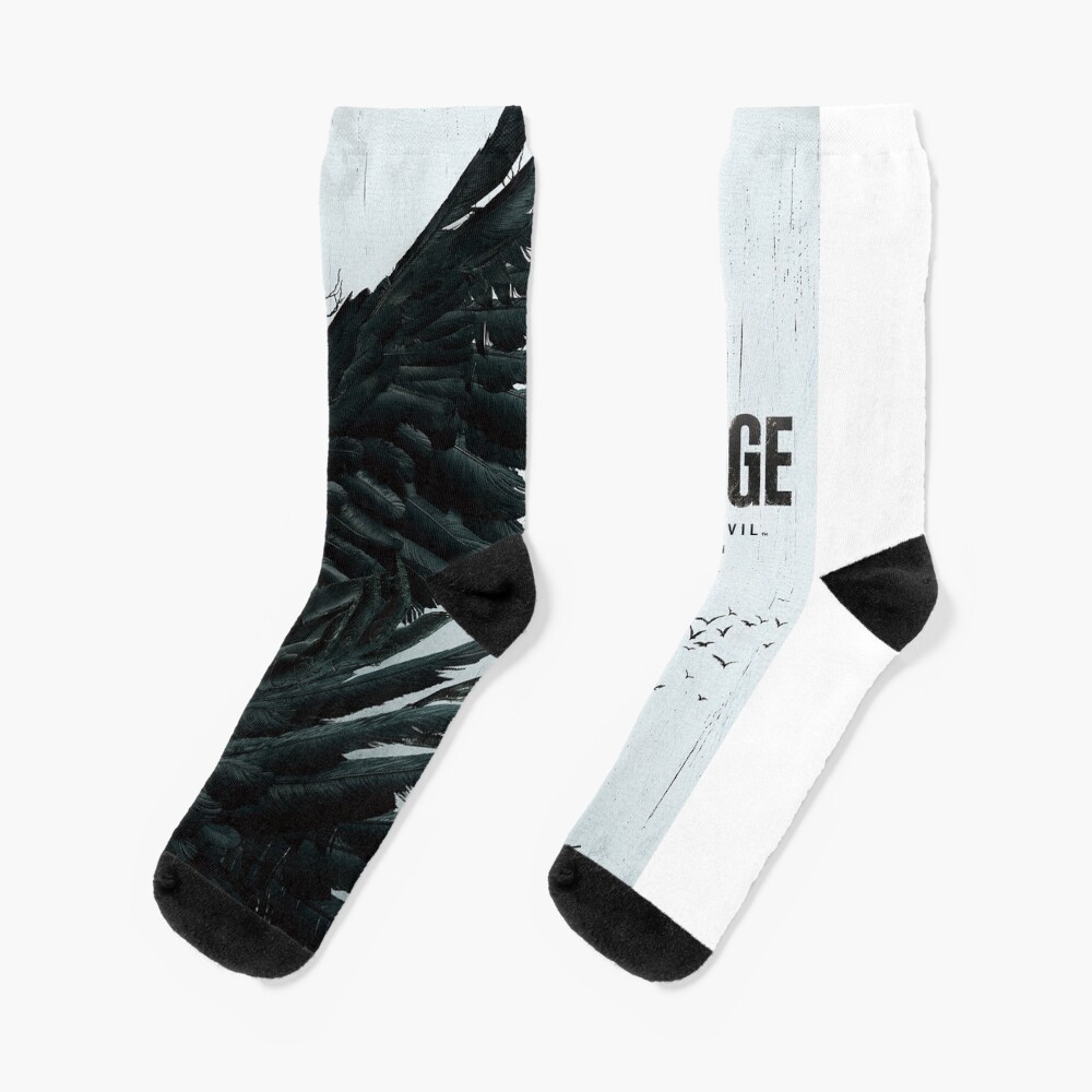 "Resident Evil 8" Socks for Sale by aTom03 | Redbubble