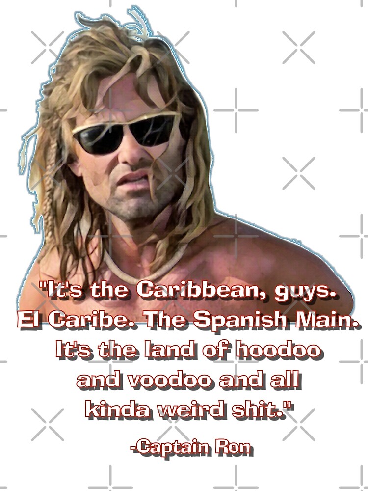 "CAPTAIN RON - It's the Caribbean, guys!" " Art Print for Sale by ...