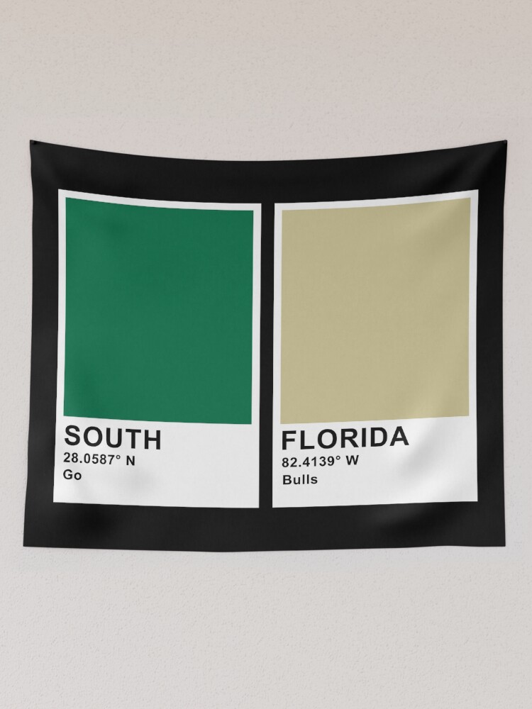 "university of south florida no.1 | USF" Tapestry for Sale by dovi ...