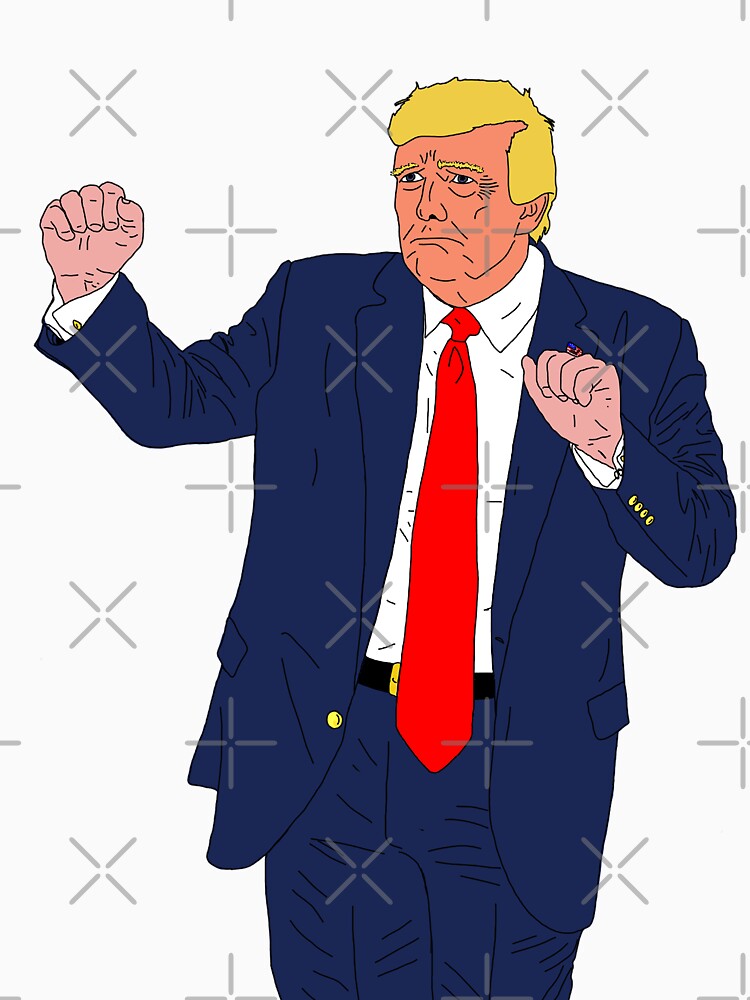 "Dancing Trump" T-shirt by thelastmohawkin | Redbubble