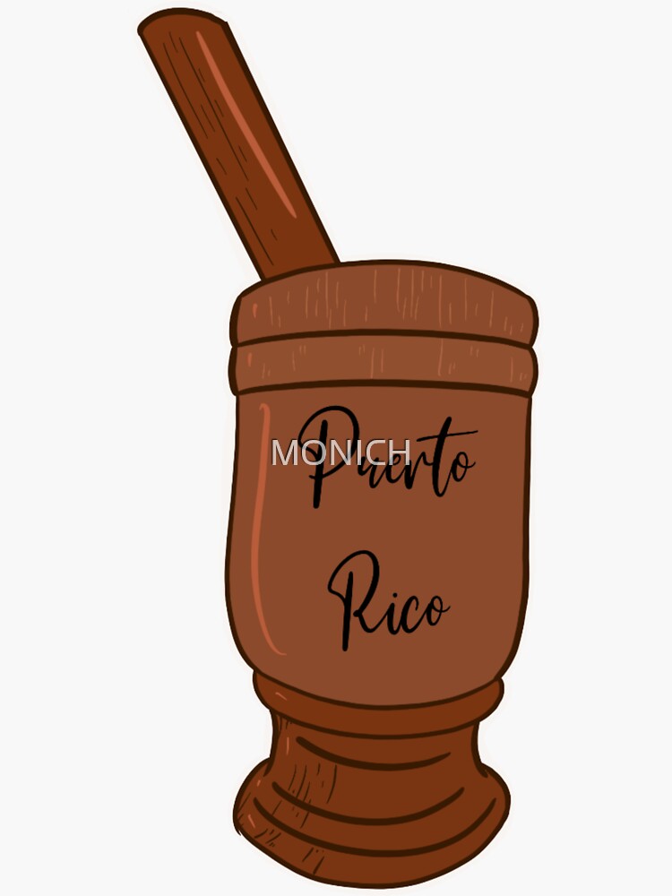 "Pilon boricua" Sticker for Sale by MONICH | Redbubble