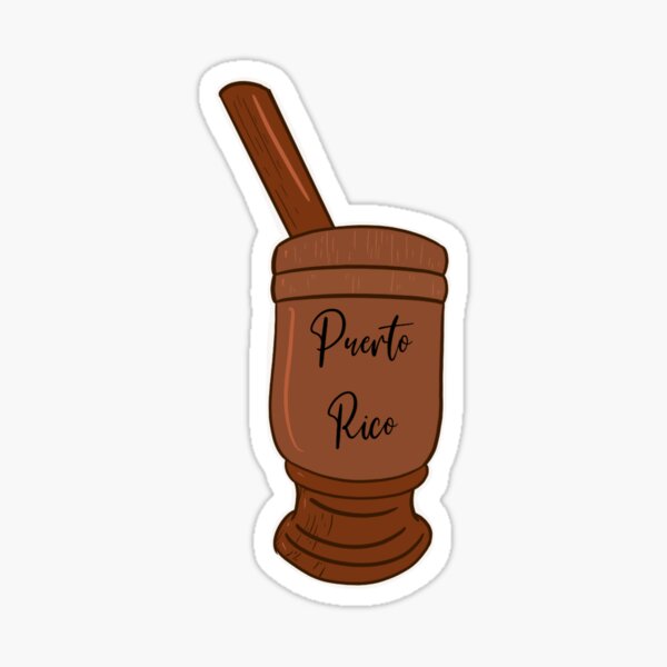 "Pilon boricua" Sticker for Sale by MONICH | Redbubble