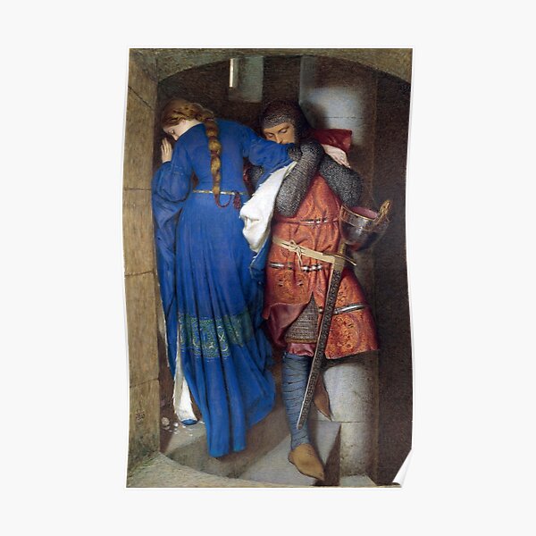 "Hellelil and Hildebrand, the Meeting on the Turret Stairs" by Frederic ...