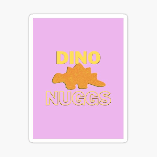 "Dino Nugs" Sticker by StickersByMimi | Redbubble
