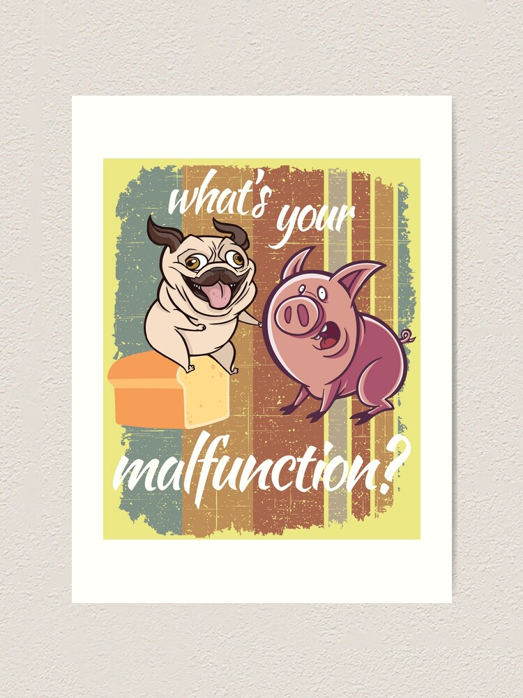 "Funny Pug, Dog Pig Loaf of Bread, Artificial Intelligence malfunction ...