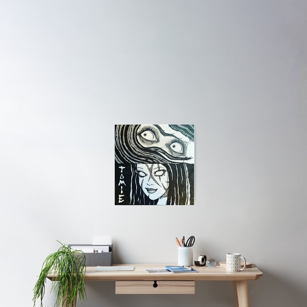 "Tomie Split Panel" Poster by Hewilliams96 | Redbubble