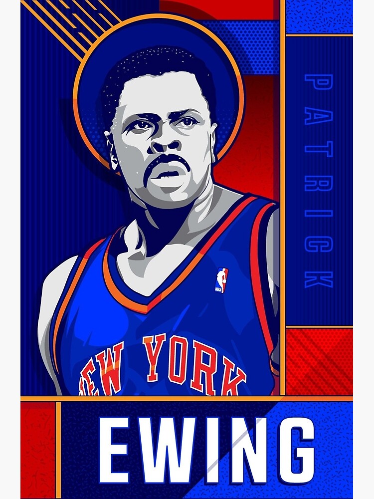 "Wallpaper Patrick Ewing" Poster by ursilinaursi78 | Redbubble
