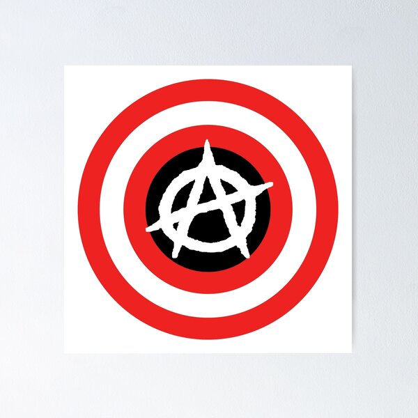 "Captain Anarchy!" Poster for Sale by LordNeckbeard | Redbubble