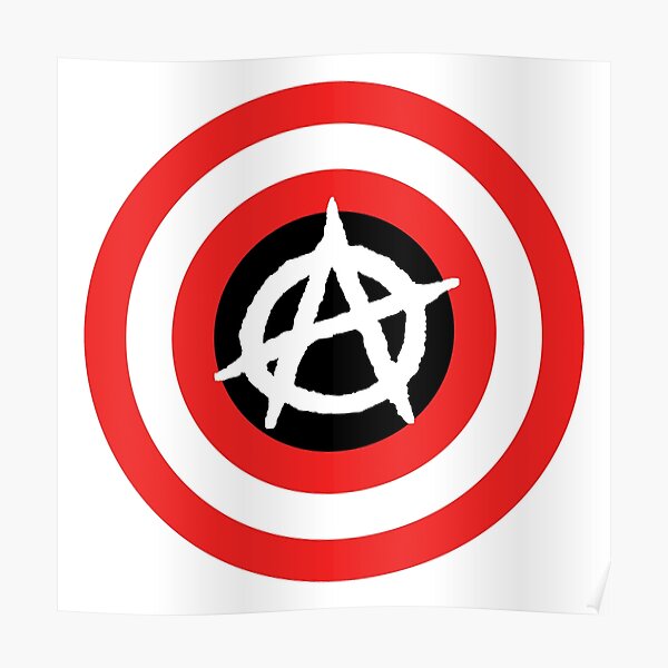 "Captain Anarchy!" Poster by LordNeckbeard | Redbubble