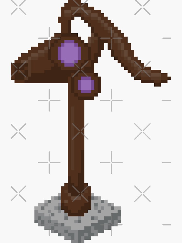 "Brown, Purple, and Grey Isometric Water Well" Sticker for Sale by ...