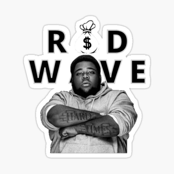 "Rod Wave" Sticker for Sale by TamelaBracken | Redbubble