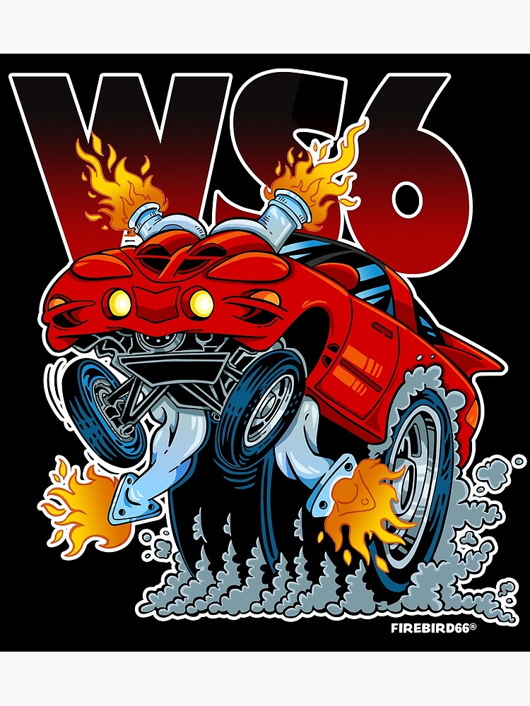 "WS6 Firebird Trans Am " Metal Print by Firebird66 | Redbubble