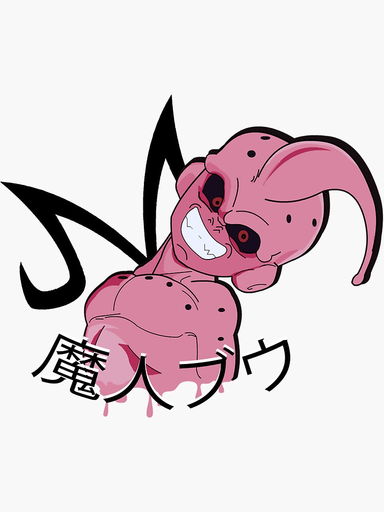 "Kid Buu" Sticker for Sale by Jumy17 | Redbubble