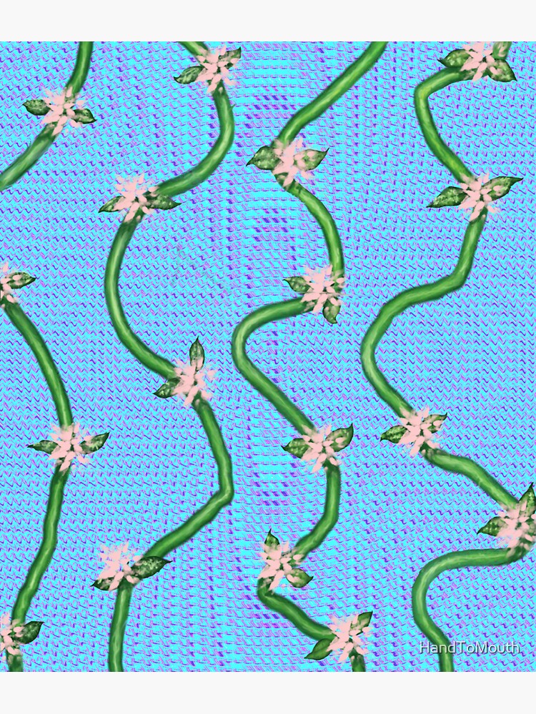 "Sonic Cool Ripples with Vines" Sticker for Sale by HandToMouth | Redbubble