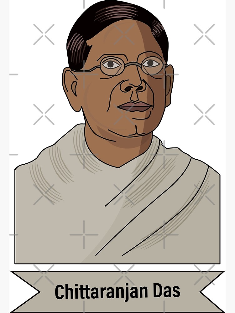 "Chittaranjan Das | Deshbandhu Chittaranjan Das portrait " Poster for ...
