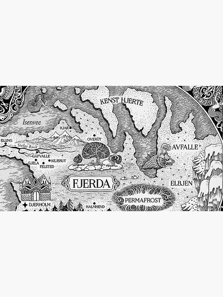 Grishaverse Map Premium Matte Vertical Poster