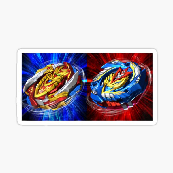 "BEYBLADE BURST TURBO DOUBLE BEY" Sticker by Bernardobasto | Redbubble