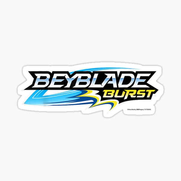 "BEYBLADE BURST DARK LOGO" Sticker for Sale by Bernardobasto | Redbubble
