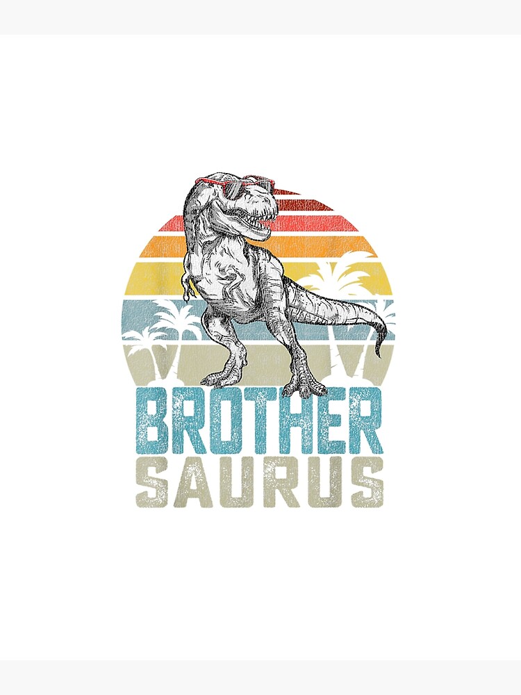 Poster « Brothersaurus, dinosaure T Rex, frère Saurus, assortiment de ...