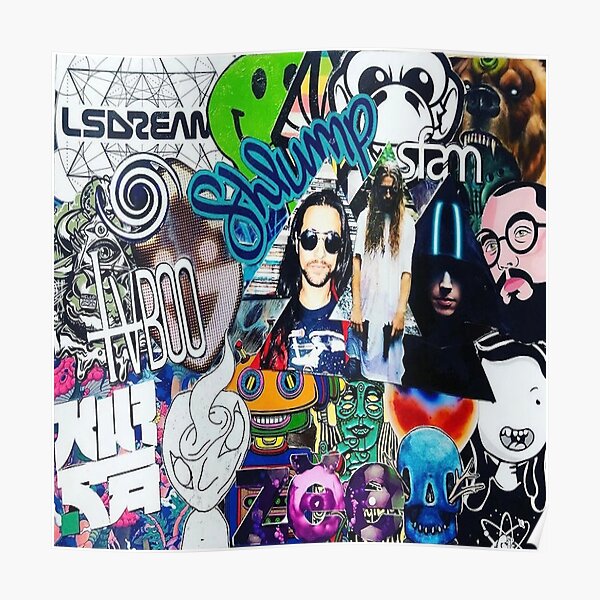 "Wakaan Collage Art" Poster for Sale by dancingcrumb | Redbubble