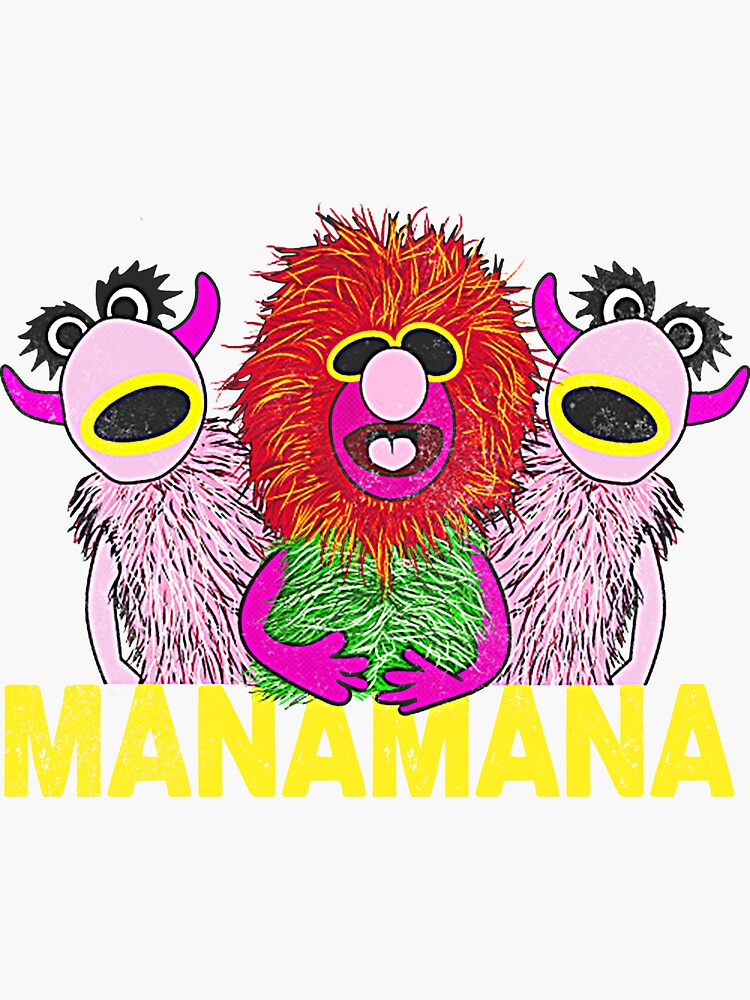 "the muppets show mana mana manamana mahna mahna" Sticker by mwoga1042 ...