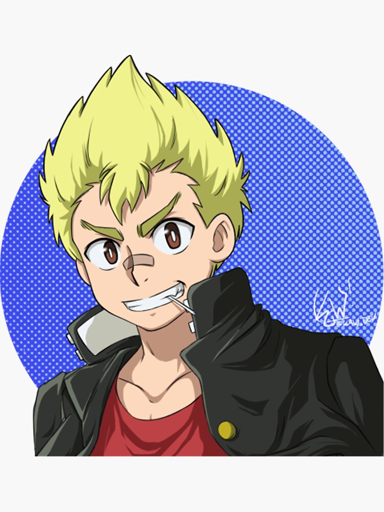 "Rantaro from Beyblade Burst and Evolution" Sticker for Sale by ...