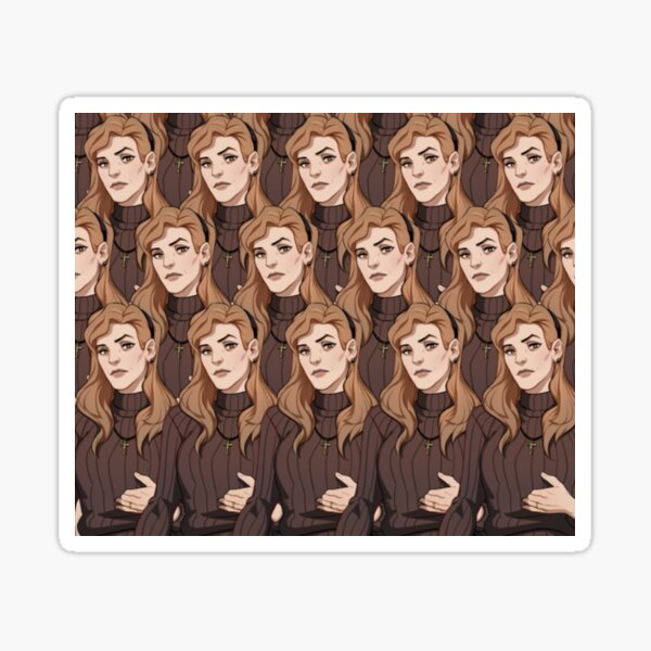 "Dream Daddy: Mary" Sticker for Sale by raybound420 | Redbubble